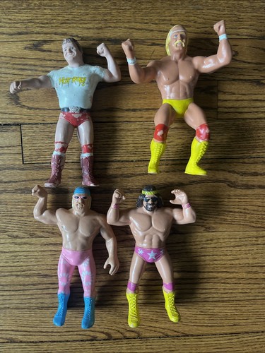 Vintage WWF Figures LJN Titan Sports 1984 Lot of 4 WWE Wrestling ...