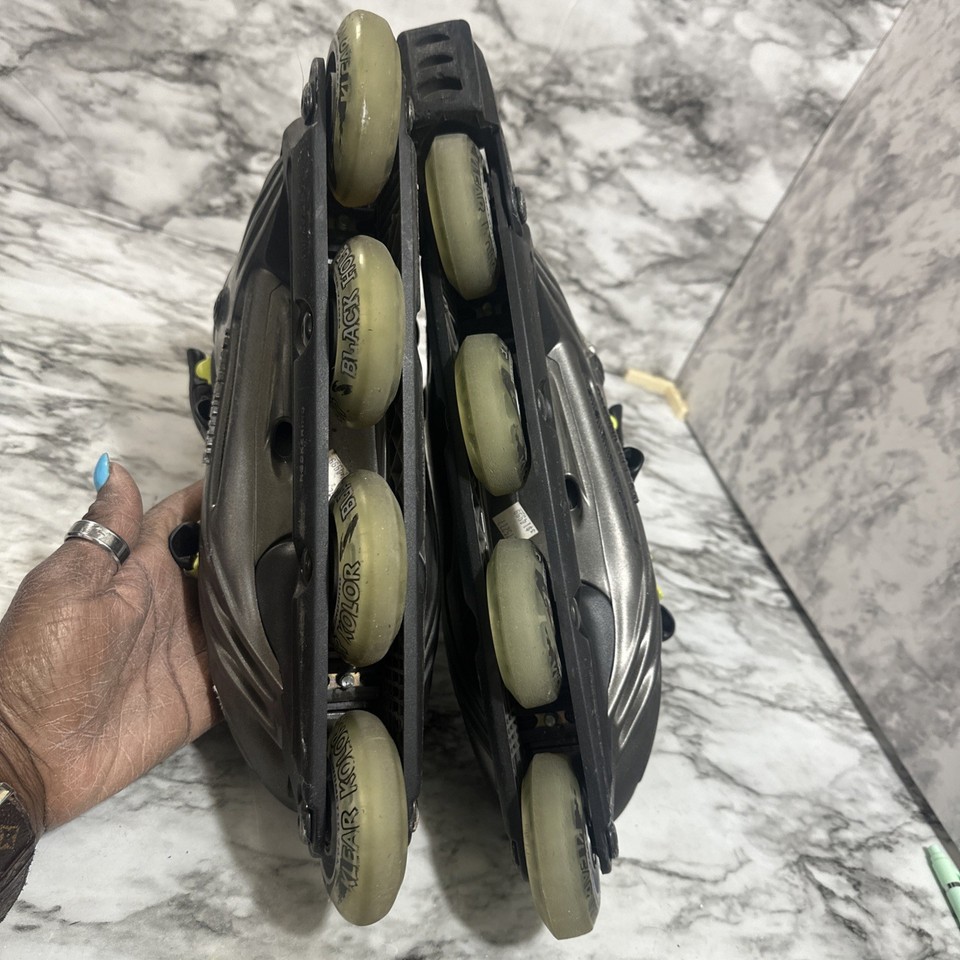 Rollerblades Men's Size 11 Triforce Triax Inline Roller Blades, Gray | eBay