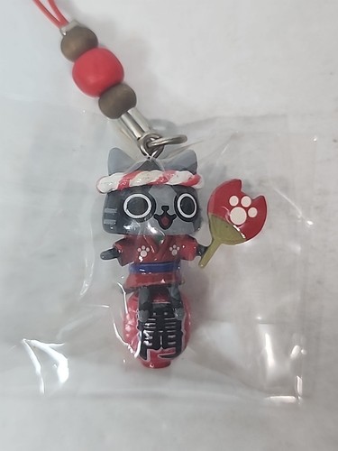 Monster Hunter 1" Black Airou Palico Asakusa Kaminarimon Figure ...