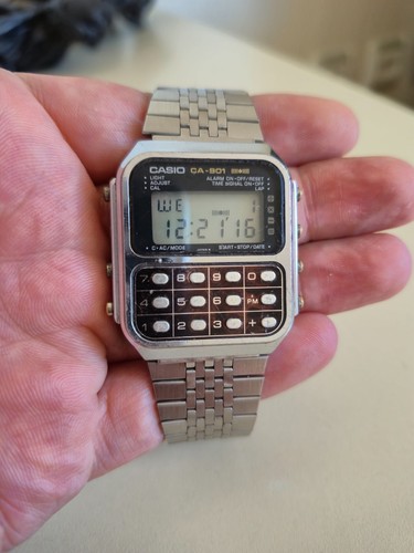 Vintage Casio CA-901 Calculator Game Watch | eBay UK