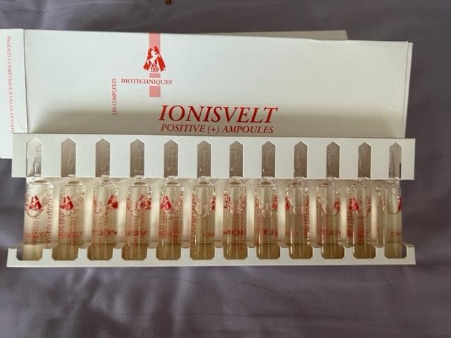Ionithermie Professional Cellulite Treatment 24 Ampoules (ioniferm ...