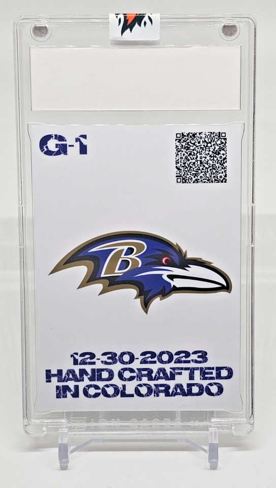 LAMAR JACKSON 2023 Hottcardzz ACEO Graffiti Refractor SSP NFL Football ...