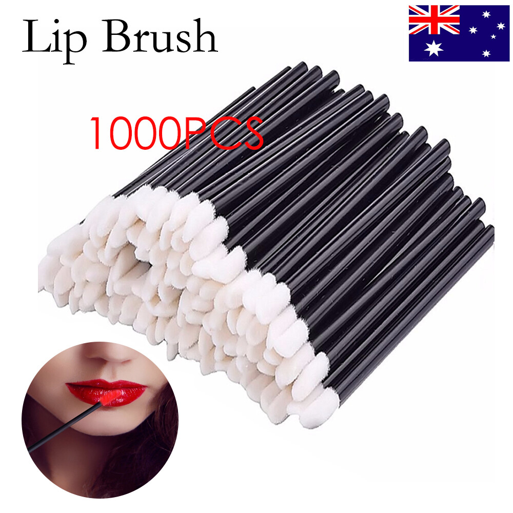 100/500/1000 Lip Gloss Brush Disposable Wands Lipstick Eyelash ...