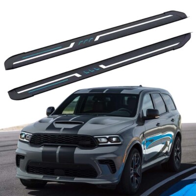 2PCS Running Boards Fit Dodge Durango 2018-2023 2024 Side Steps Nerf ...
