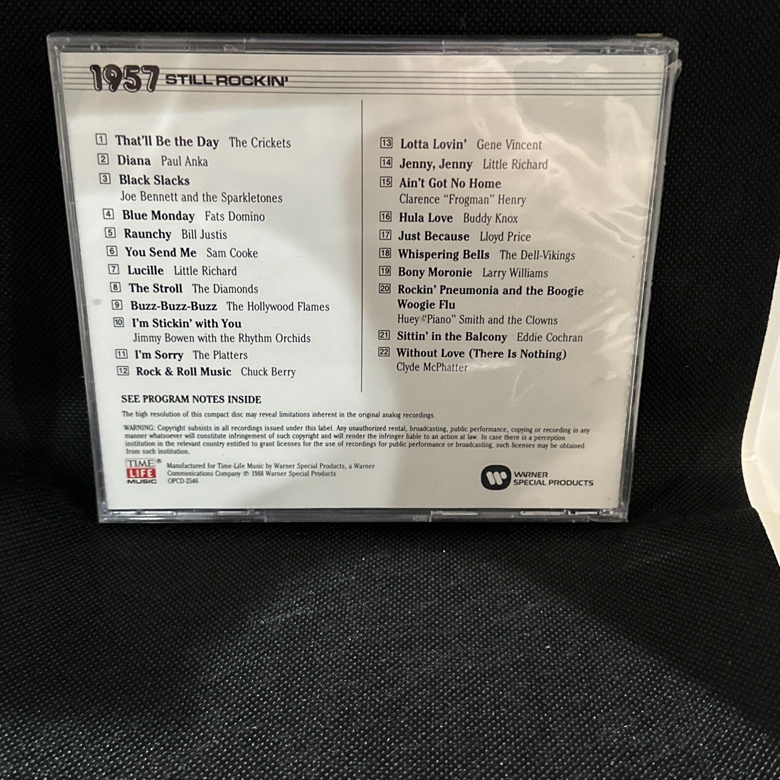 Sealed TIME LIFE MUSIC ROCK 'N' ROLL ERA 1957 STILL ROCKIN' RARE 22 ...