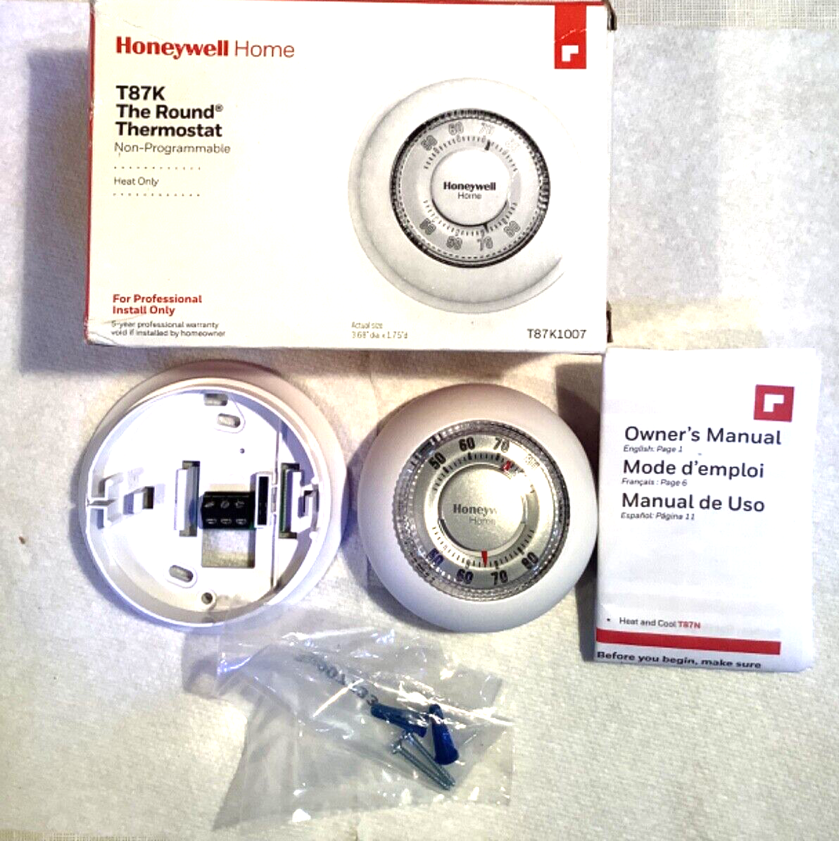Honeywell Circular Thermostat