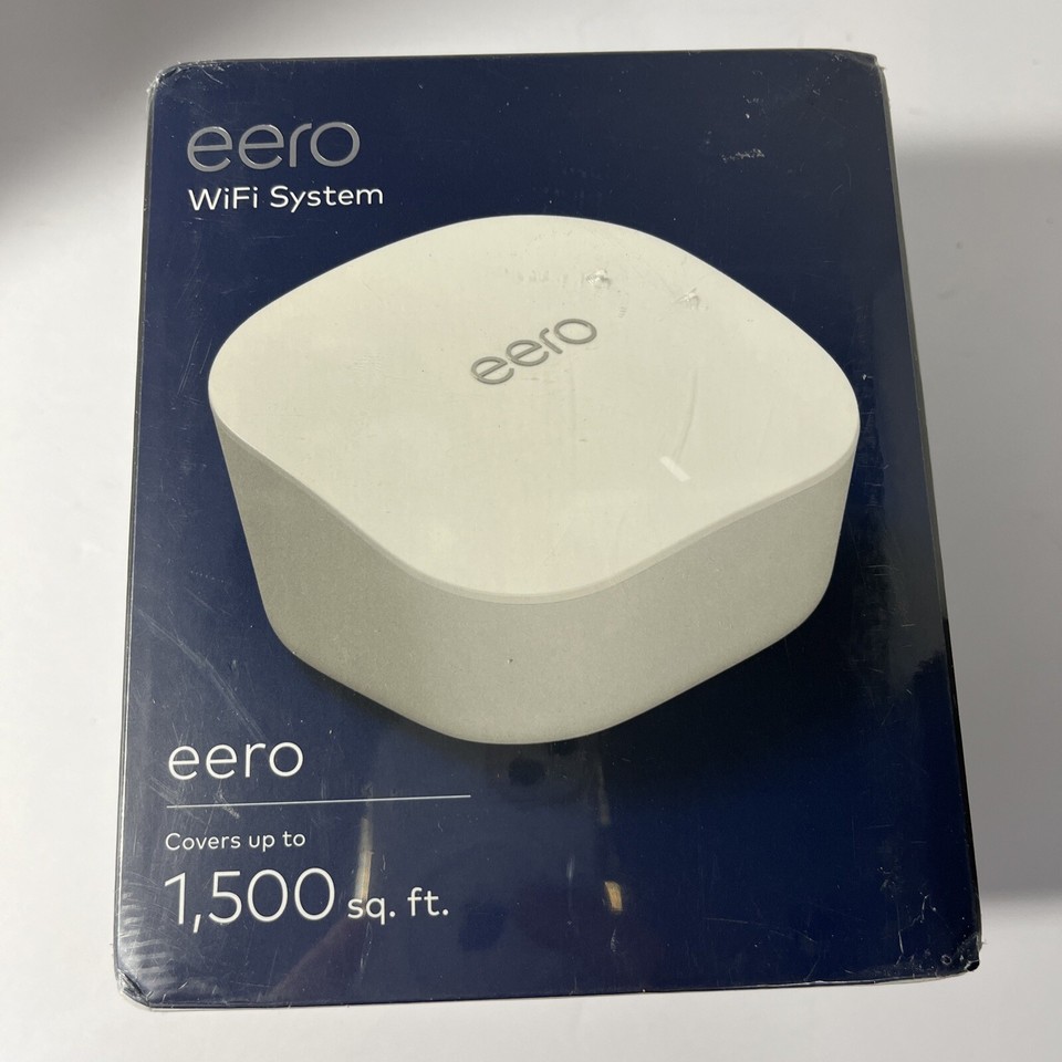 NIOB EERO Mesh WiFi System Router Covers 1500 sq ft Model J010001 Works ...