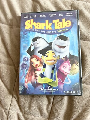 🦈 Dreamworks Animation - Shark Tale (Widescreen Edition) [DVD] 2005 W2 ...