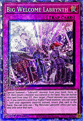 Big Welcome Labrynth RA04-EN104 (PCR) | eBay