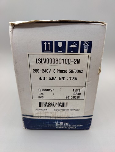NEW LS ELECTRIC LSLV0008C100-2N Variable Speed Drive VFD Inverter 200 ...