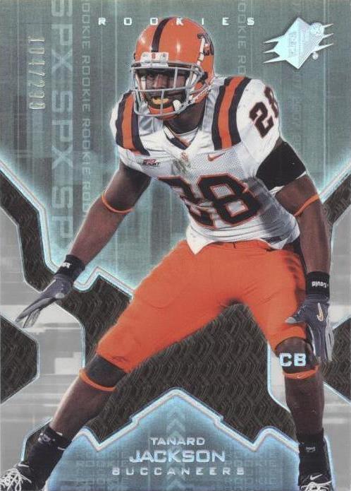 2007 SPx - Rookies Tanard Jackson #126 Silver Holofoil /299 (RC) for ...