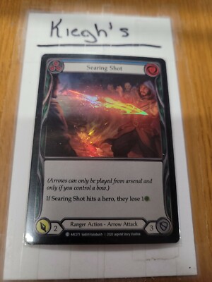 Flesh And Blood - Searing Shot *FOIL - Blue* | eBay