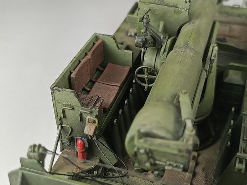 1/35 Built WWII U.S M12 155mm Gun Motor Carriage Howitzer Model | eBay