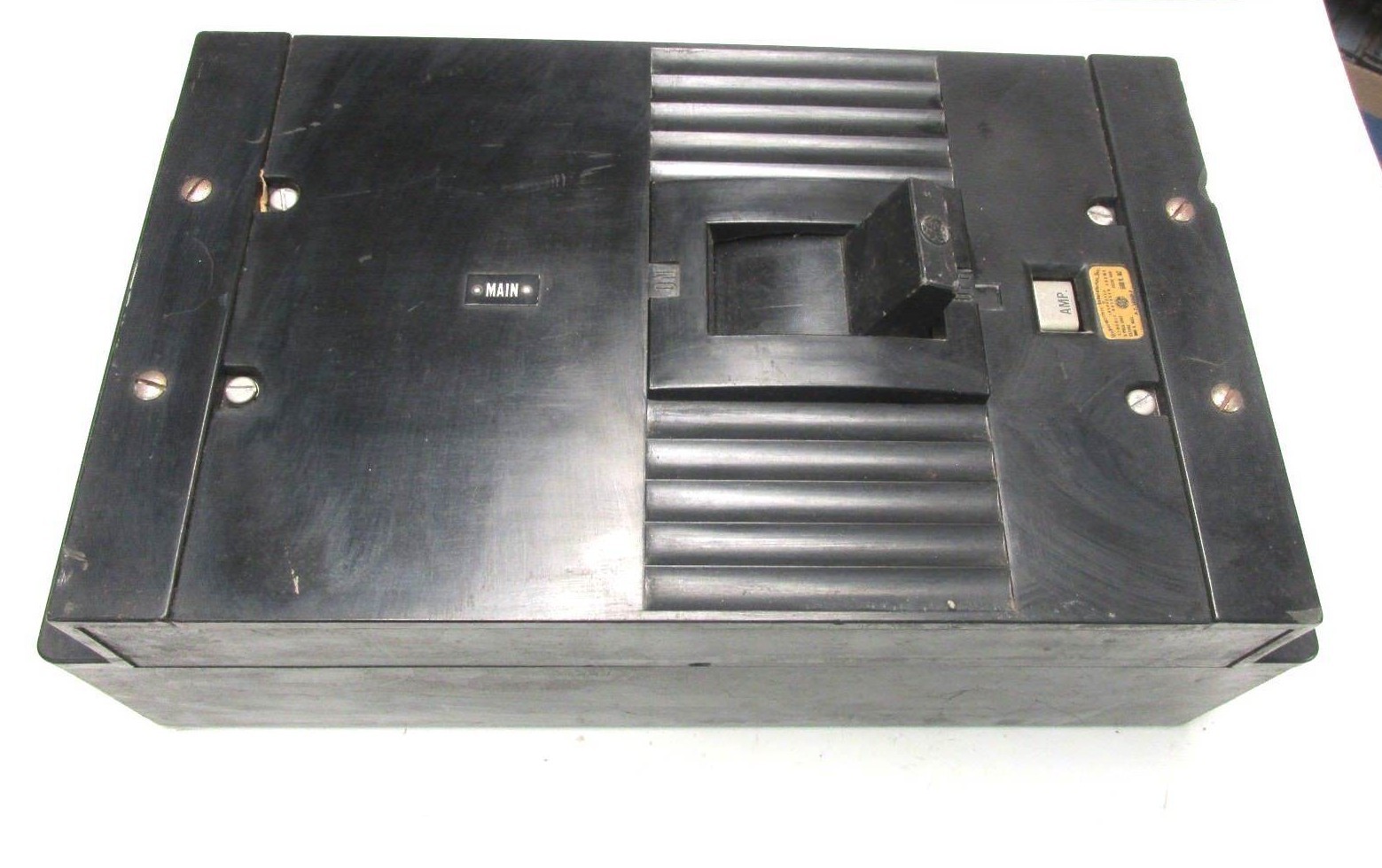 * GE 800 AMP BREAKER WITH 500A TRIP TKM836F000 E-91 | eBay