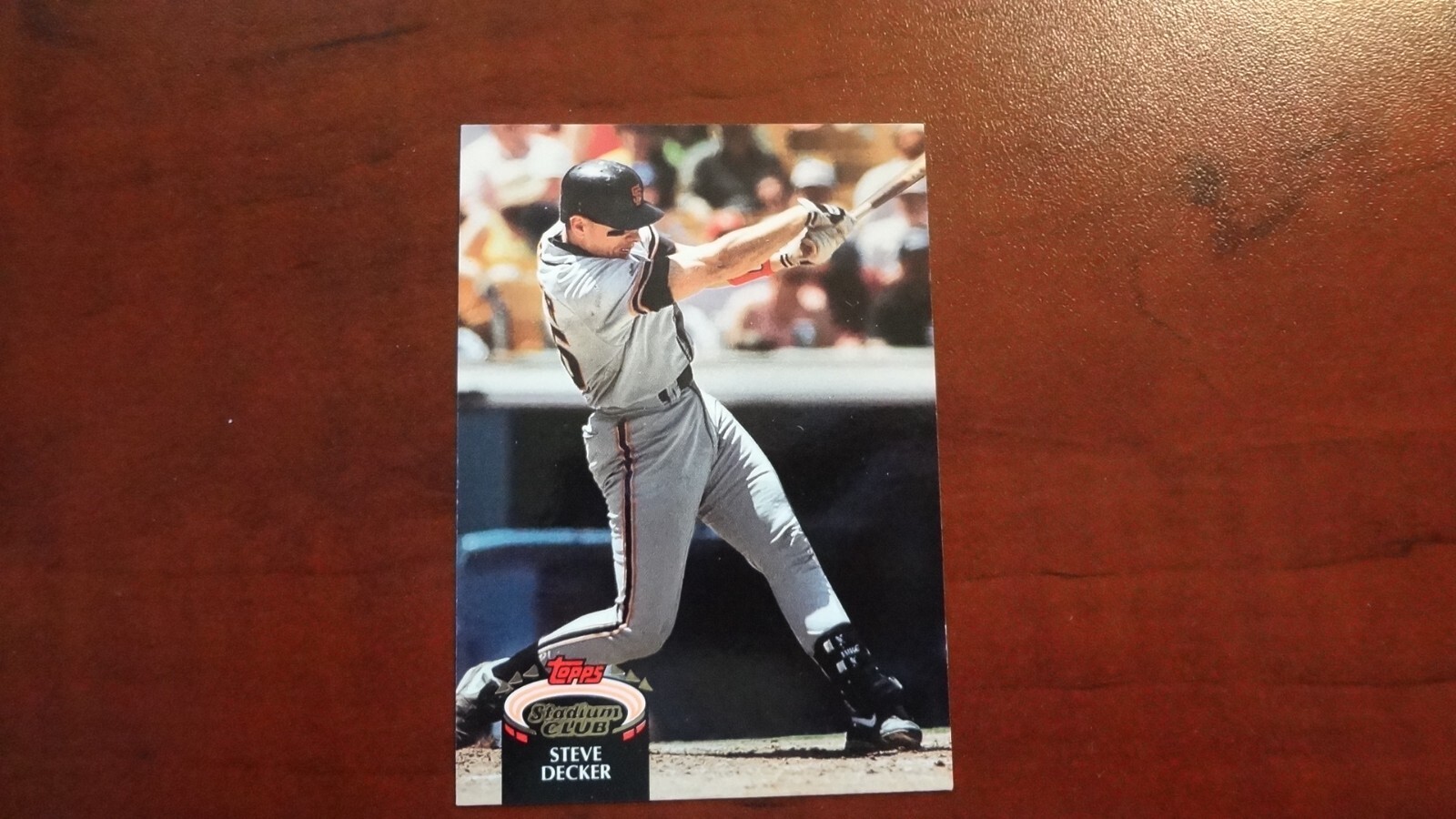 1992 TOPPS STADIUM CLUB # 417 STEVE DECKER BASEBALL CARD | eBay