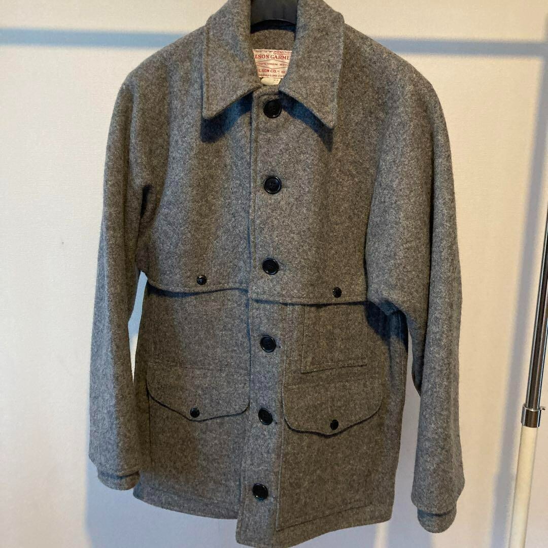 Filson Wool Jacket Double Mackinaw Cruiser Color Gray… - Gem