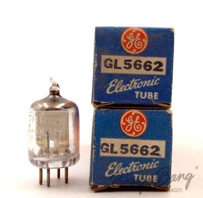 2 General Electric GL5662 Thyratron Audio Vacuum Tube Valve- Bangybang ...