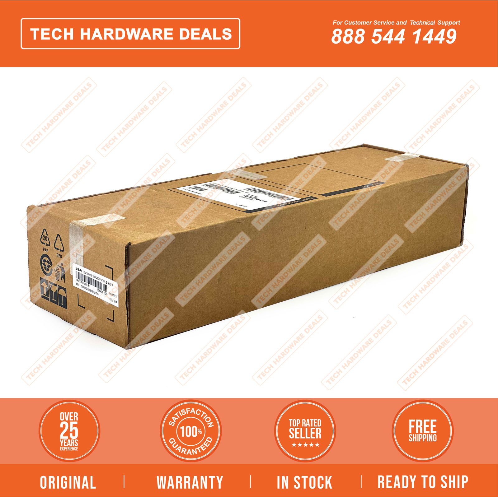 P24681-B21 NEW SEALED HPE 3000W 200-277VAC Platinum Hot Plug Power ...