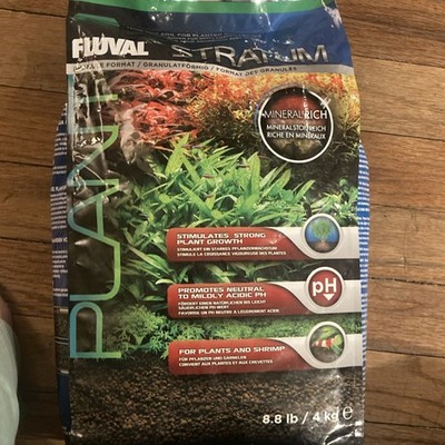 Fluval Stratum Planting Soil 8.8 lb 4 kg Freshwater Aquarium Substrate ...