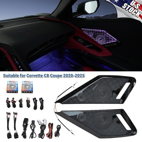 LED Interior Ambient Light Strip Mode For Corvette C8 Stingray Coupe ...