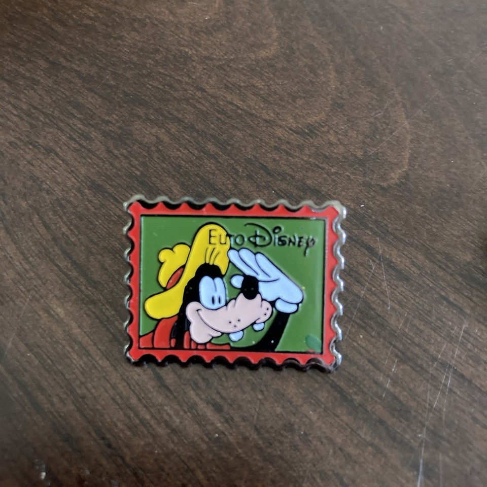 1992 Disney Pin Euro Disney Donald Duck and Goofy Stamp Pin Lot | eBay