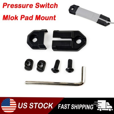 Metal For M300 M600 Flashlight Remote Pressure Switch Pad Mlok Mount ...