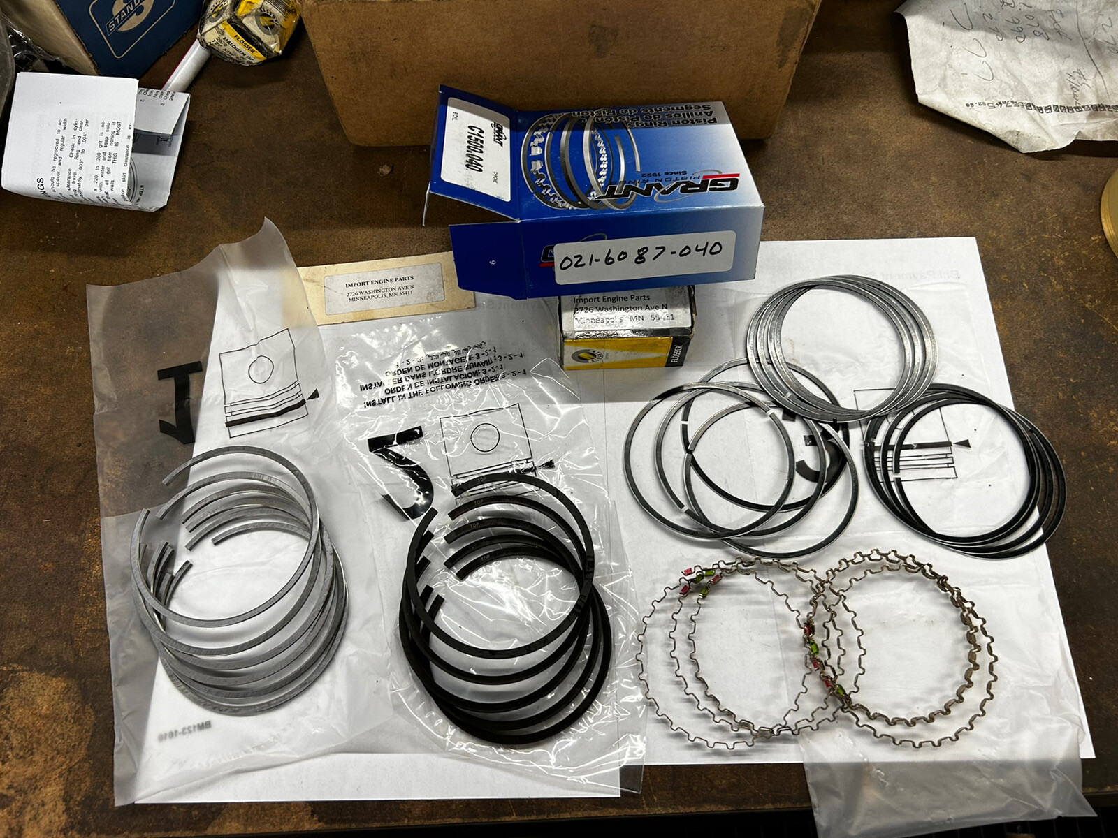 FITS DATSUN/NISSAN 280Z 2753cc 86mm L28E 1981-83 PISTON RING SET 021 ...