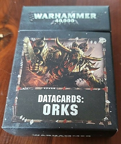 Warhammer 40K Orks Datacards 2018 (2022) | eBay