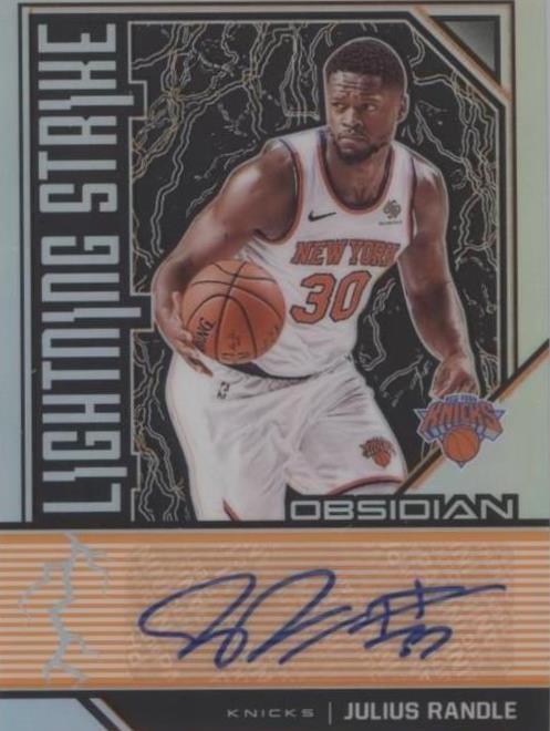 2019-20 Panini Obsidian - Lightning Strike Signatures Julius Randle #LS ...