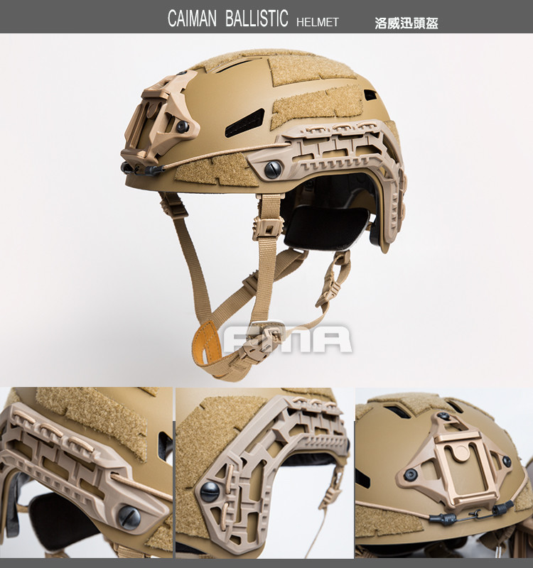 FMA Paintball taktischer Airsoft Cayman ballistischer Helm M/L L/XL ...