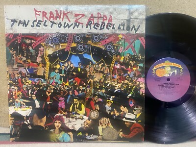 Frank Zappa Tinseltown Rebellion EX 2LP ORIG Vinnie Colaiuta Warren ...