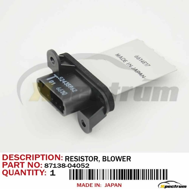 87138-04052 Toyota Resistor Blower 8713804052 Genuine OEM Part for sale ...
