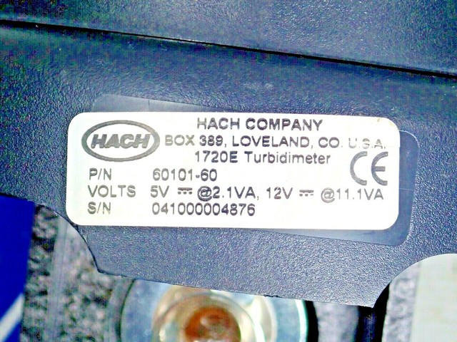 Hach 1720E Low Range Turbidimeter With Ps1201 Power Supply for sale ...