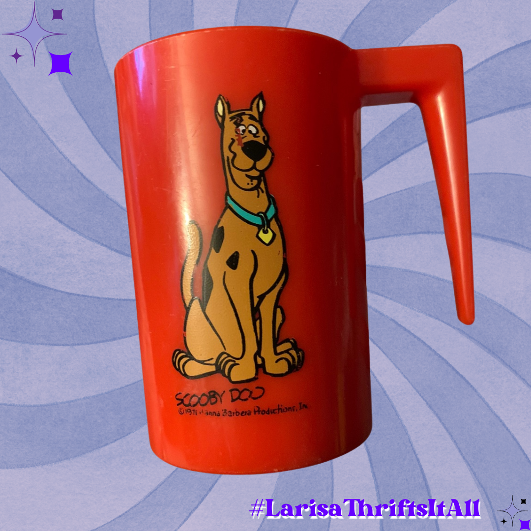 1971 SCOOBY DOO Red Cup - Hana Barbera | eBay