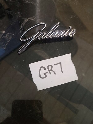 VINTAGE 1963 64 FORD GALAXIE DASH PAD EMBLEM OEM BIN GR7 | eBay