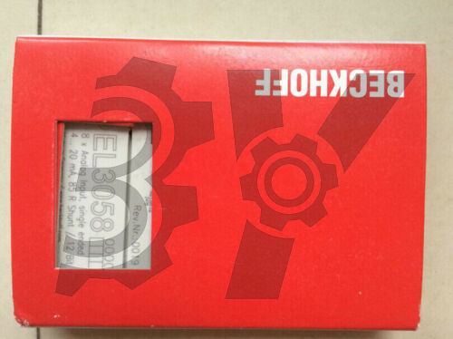 ONE NEW Beckhoff EL3058 8-CHANNEL ANALOG INPUT TERMINAL D358040 | eBay