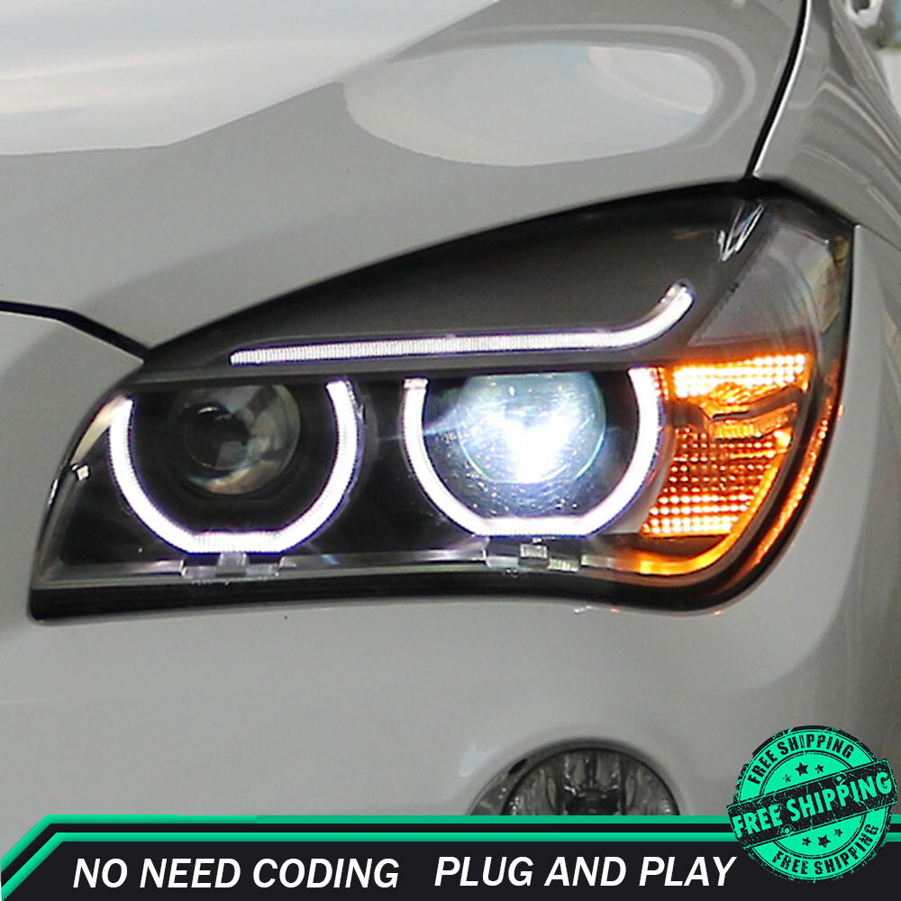 For BMW X1 E84 Headlight Assemblies 2013-2015 HID Xenon Beam Projector ...