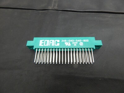 EDAC 346-040-540-802 40 PIN EDGE CARD CONNECTOR PC MOUNTABLE - USA FAST ...