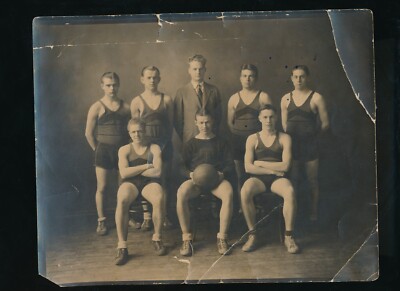 c 1900 -1910 type 1 cabinet photo 8x11 Terryville high school ...