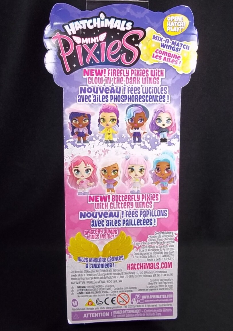 Hatchimals Mini Pixies with Jumbo wings 2 pack 1 hidden NEW #4 | eBay