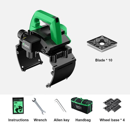 Electric Tube Cutter Portable Iron Stainless Steel Pipe Cutting Machine ...