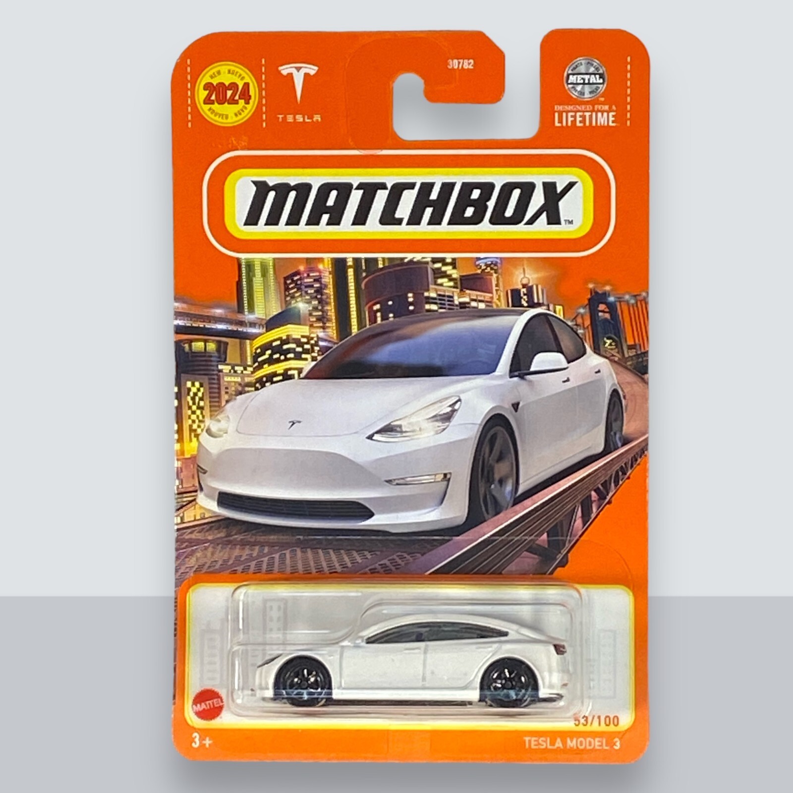 Matchbox Tesla Model 3 - Matchbox Series 53/100 | eBay