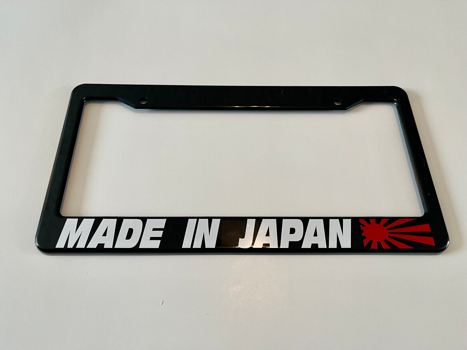 🔥 MADE IN JAPAN LICENSE PLATE FRAME JDM LOW CAMBER FLUSH TYPE R FUNNY ...