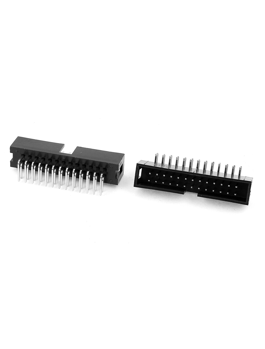 12 Pcs 2.54mm 2x13 26 Pin Right Angle Male Shrouded PCB Box header IDC ...