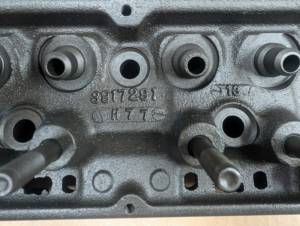 Chevrolet 3917291 Heads 302 327 350 Double Hump Camel Hump SBC Dates H ...