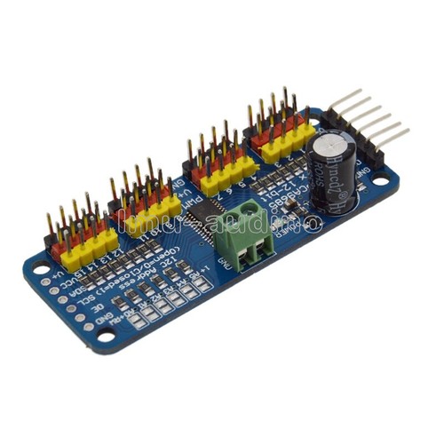 PCA9685 16 Channel 12-bit PWM Servo Motor Driver I2C Module For Arduino ...