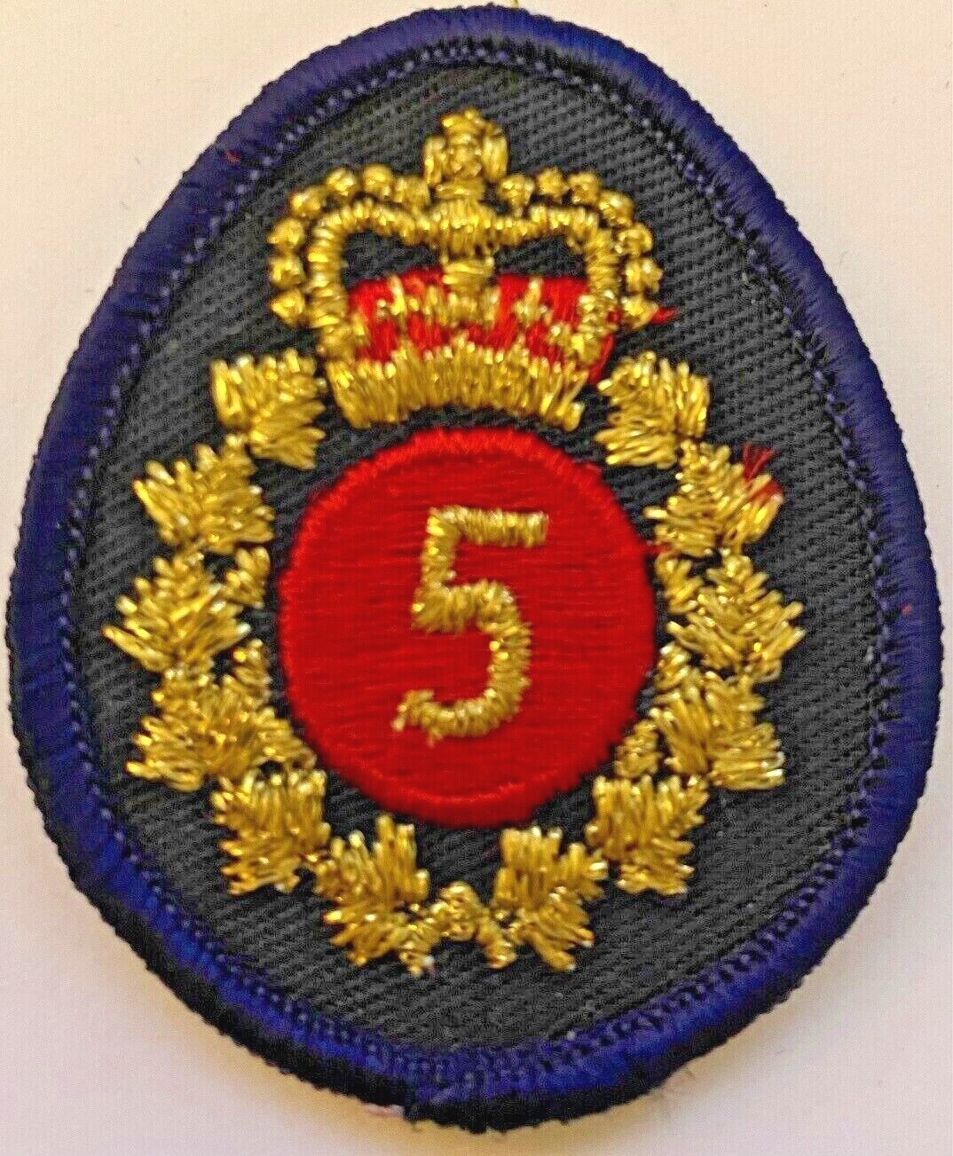 OPP Ontario Provincial Police Vintage / Obsolete Cloth Service Badge ...