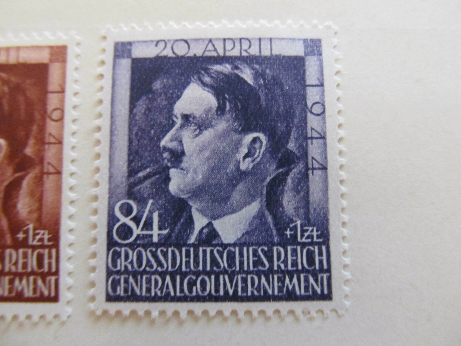 Deutsche Post Osten Germany Poland Occupation 1944 84gr fine mh ...