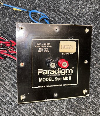 Paradigm 9SE Mkii - Crossover - Works - Plug And Play | eBay