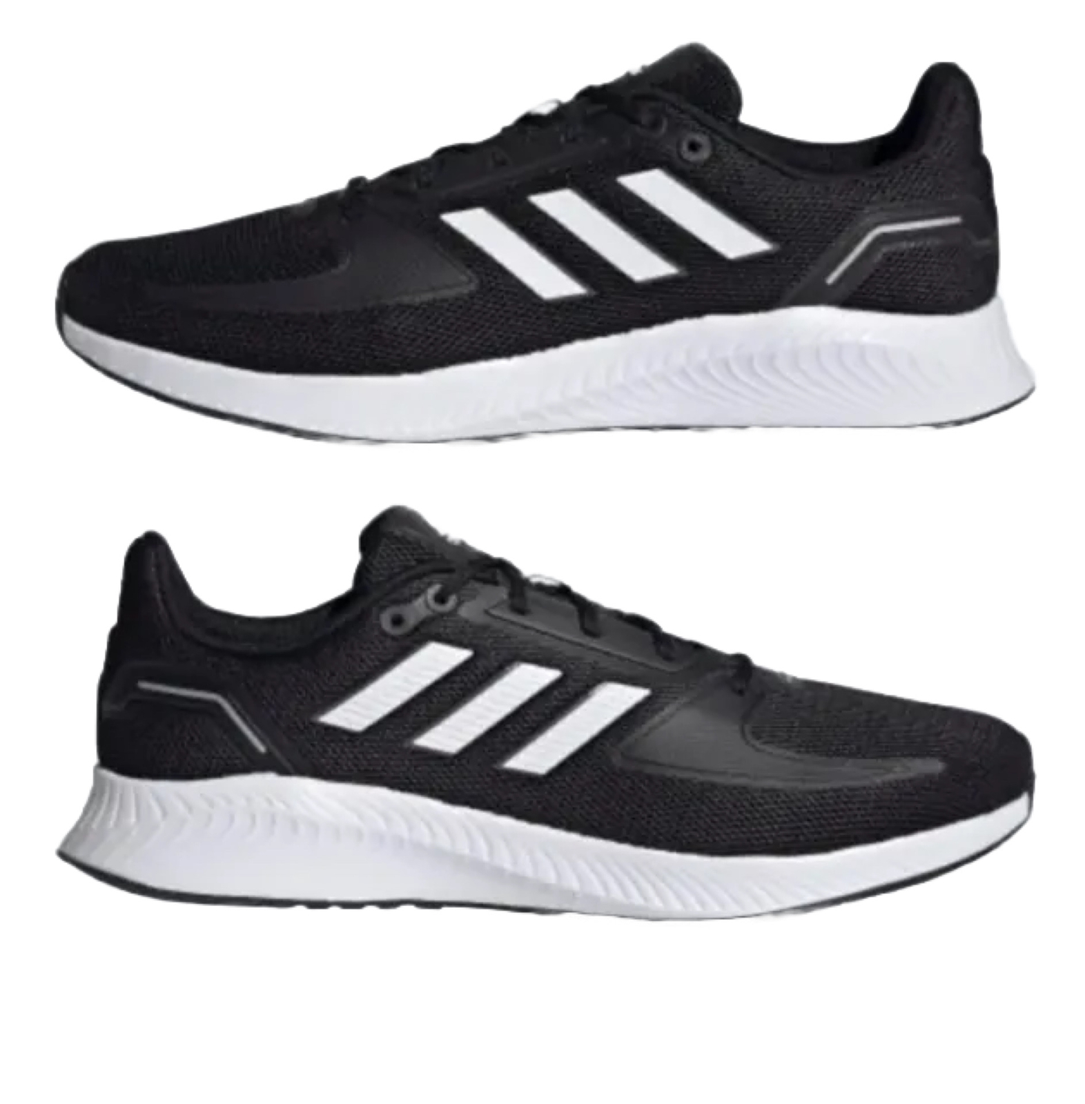 adidas Runfalcon 2.0 Black/White Athletic Running Shoes Men’s Sz 11.5 ...